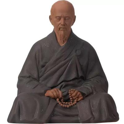 中师式意禅弘一摆法陶瓷人JLB物摆件书房桌面装饰件