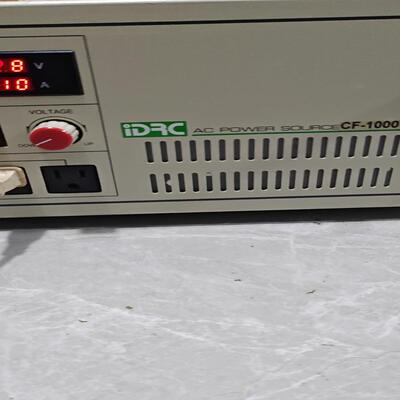 议价IDRC擎宏电源CF-1000TP变频电源，实物拍摄，成色如
