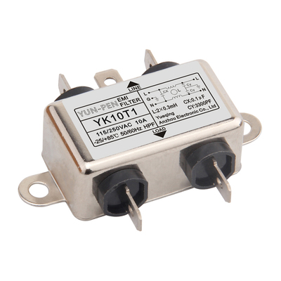 YUNPEN EMI FILTER YK01T1 YK03T1 YK06T1 YK10T1 电源滤波器