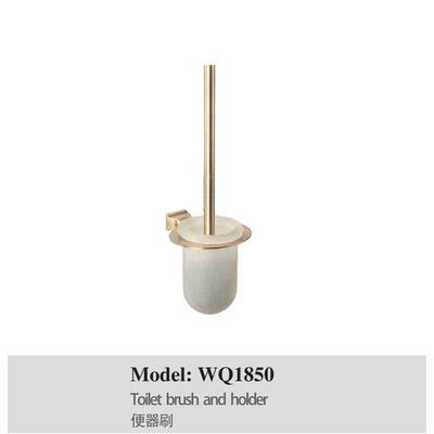 正品埃美柯全铜玫瑰金色浴室五金马桶刷便器 蹲坑刷WQ1850专卖店