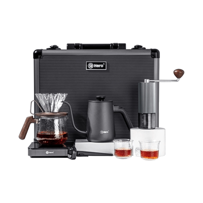 hero礼盒手冲咖啡壶滤杯套装
