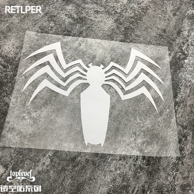 镂空车贴毒液神奇TLPVenom寄主