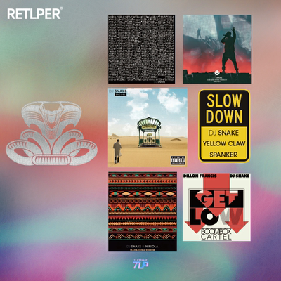 TLP套贴DJSnake蛇叔电音电子乐