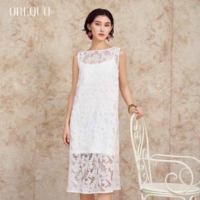 欧瑞库法式小众设计感修身连衣裙