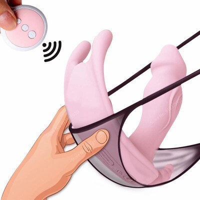 Remote Control Dildo Vibrator Panties for Women Clitoris