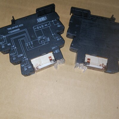 全新原装魏德米勒TRS 24VDC 2CO 继电器RCL424024 8A8脚 两开两闭