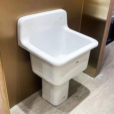Τ2ΟΤΟ拖池布SKW322HUBB/SKW32F用B立柱式大尺寸家阳台陶瓷防