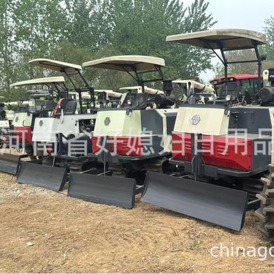 低价优惠沃德二手FMWORLD102HP旱水田两用履带式旋耕机旋铲机