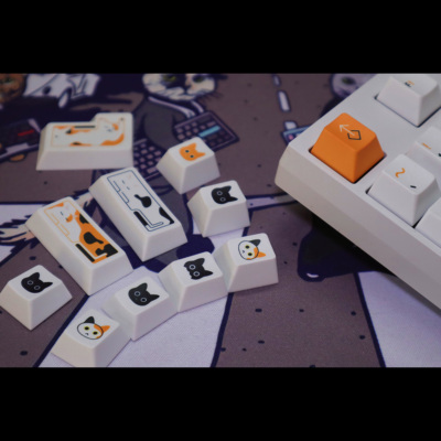 汉堡外设PBT热升华键帽MKWCalic