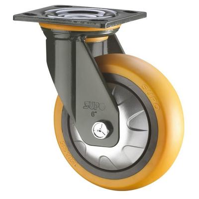 4寸定向聚氨酯轮PU承重-RYR型SUPO向荣工业脚J007S04-10-262