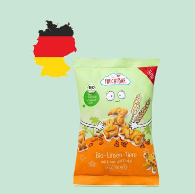 德国代购全场300包邮fruchtbar福乐蓓3岁+有机麦斯卑尔小动物饼干