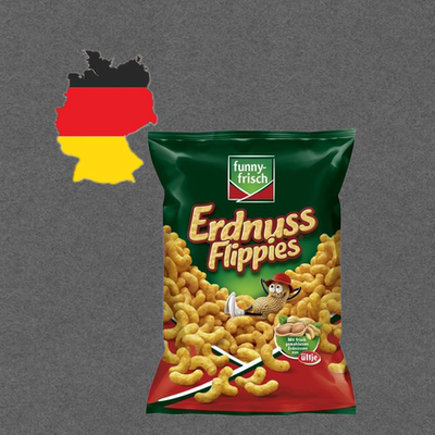 德国代购【全场满300包邮】funny-frisch酥脆花生果200g