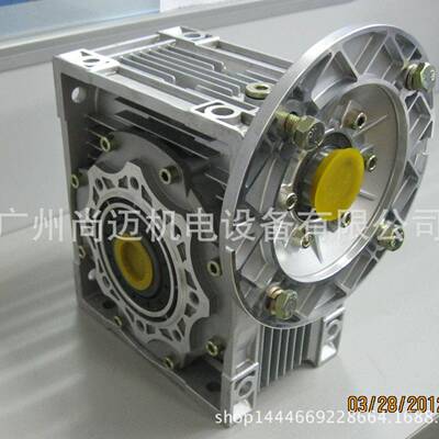 广州减速机供应商铸铁外壳涡轮蜗杆减速机NMRV130减速比1/20