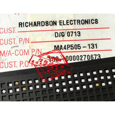 MA4P505-131 硅PIN二极管6GHZ-1MHZ 全新原装