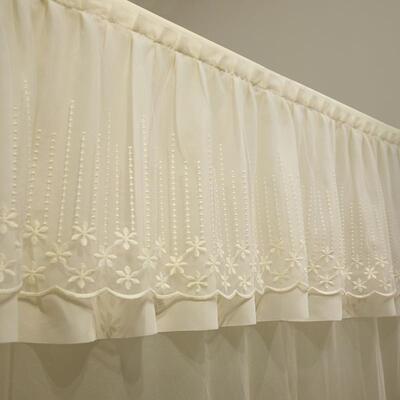 a类母婴回底防摔蚊小清新仙款女加粗加厚透气儿童帐家用91051双级