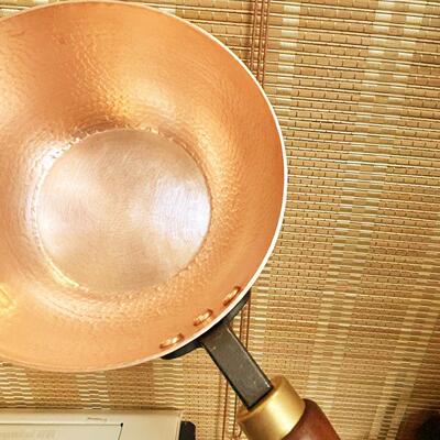 特纯手工一张打紫厚铜小奶锅家BMK用果花果水茶煮面粥锅煮煮米线