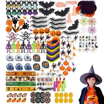 速发Halloween+Party+Favors+205+Pieces+Halloween+Tiny+Toys+Go