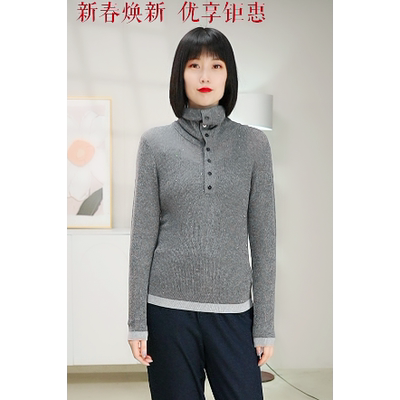 柯利亚诺春秋专柜同款毛衫  HY9351(UN)G ￥1880