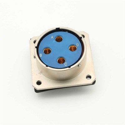 YGD26N2804J02+YGD20N2804K圆I形电连接器4芯航空插头座工厂直销