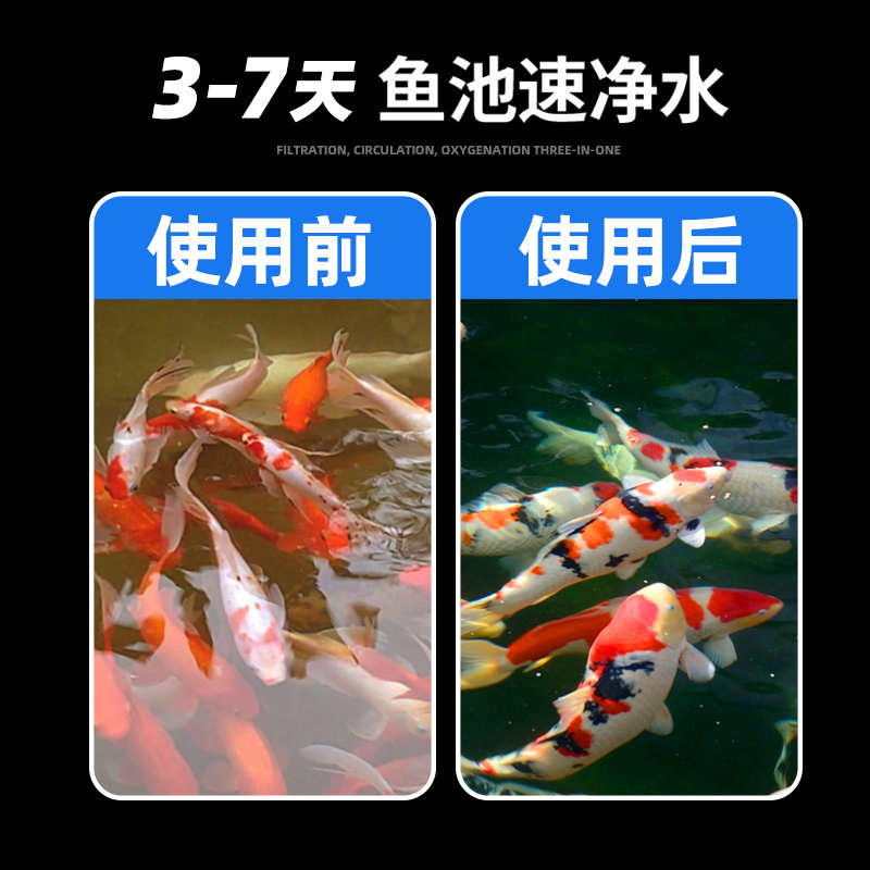 周转箱过滤箱鱼缸过滤盒设备鱼池水循环系统滴流盒装置沼泽上滤器