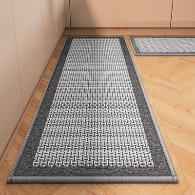 速发Kitchen+floor+mat+Dirt+resistant+carpet+woven+mat编织垫