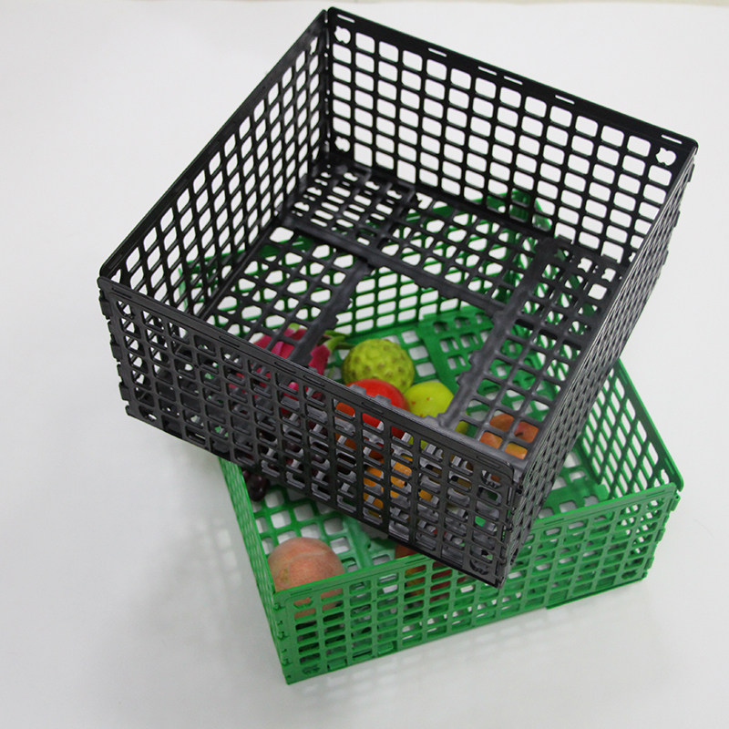 超市水果护栏g隔板生鲜挡板栏板果蔬围栏隔断货架塑料黑色蔬菜隔
