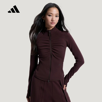 阿迪达斯 （adidas）|（新款）2026春女针织夹克 KU5376