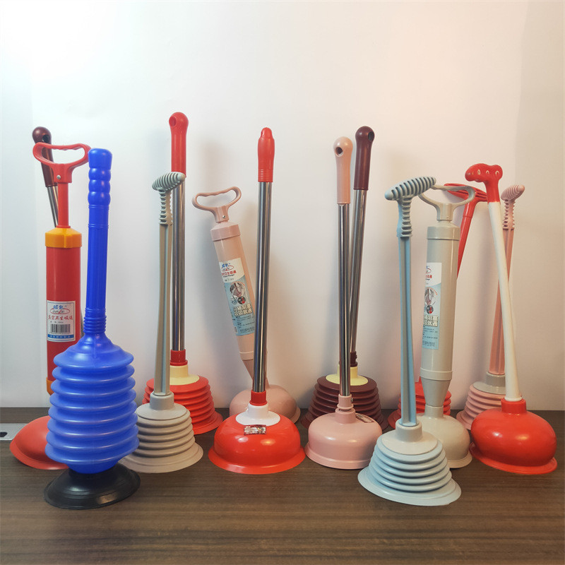 马桶疏通器皮搋子厕所堵塞神器管道强力吸捅马桶下水道工具一炮通