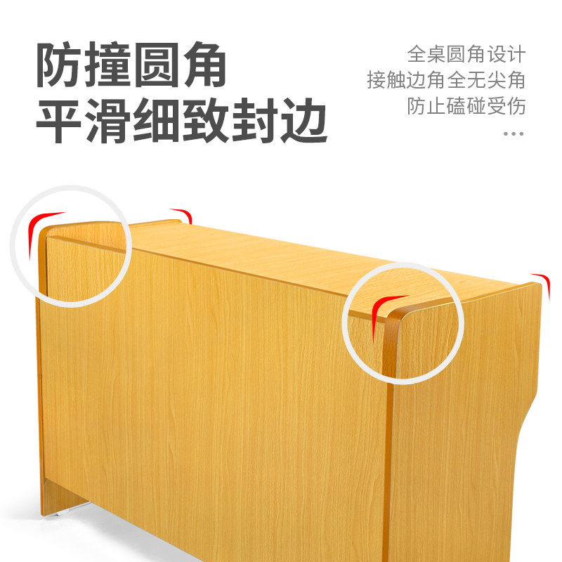 教师讲台桌多媒体迎宾p台演讲会议发言台老师讲桌教室学校实木讲