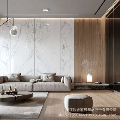 室内客厅/卧室WPC wall panel 护墙板防水防潮阻燃高密度板材