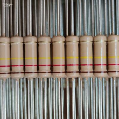 2W碳膜高品质全铜脚四环电阻1R2.2R33R220R470R1K10K150K200K510K