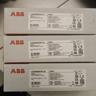 议~ABB PLC输入模块 DI561，全新原装正品未使用