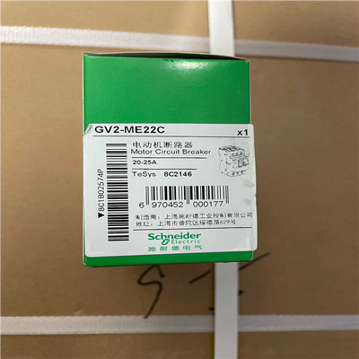 (询价)GV2马达保护器断路器，订货号GV2ME22C，老款白