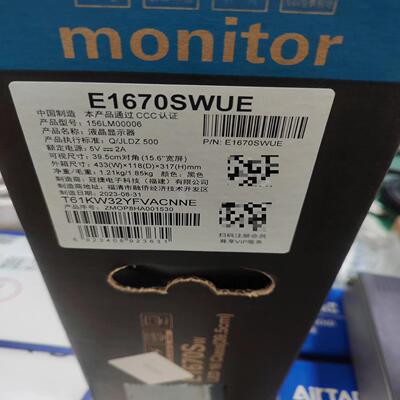 液晶显示器，E1670SWUE，156LM00006，（耶耶电子）