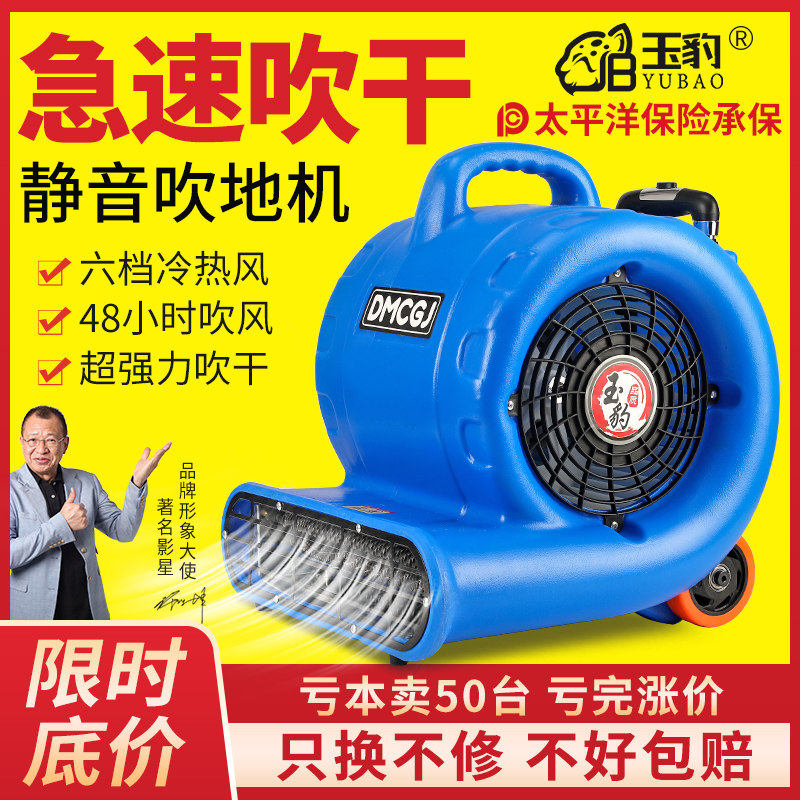 吹地机大功率地面吹干机商用吹风C机家用化妆室厕所地面强力除湿