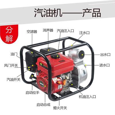 农用泵厂家直销便小巧IZK机动清水小水泵型抽水轻机新款