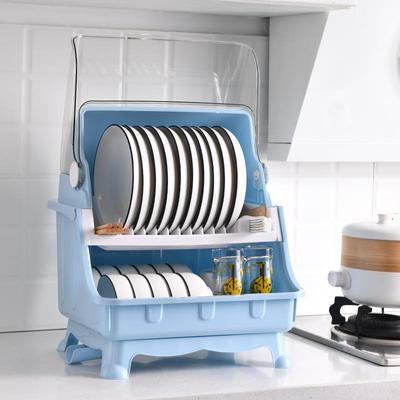碗筷收装ZBW纳盒特大置碗柜塑收料带盖厨房放碗碟沥水架餐具纳箱