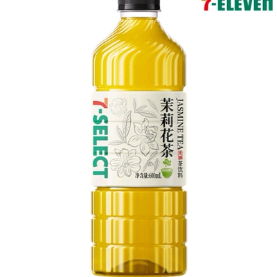 711便利店 7-ELEVEN代购茉莉花茶600ml茶饮料
