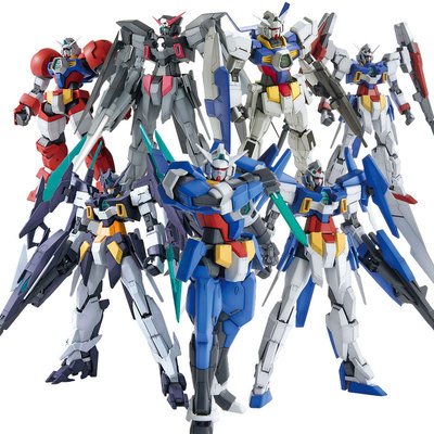万代MG1/100AGE1-3拼装模型