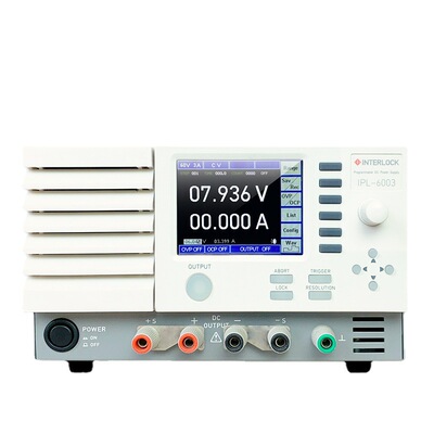 英特罗克双量程可编程线性直流电源IPL20V/10A 50V/4A 60V/3A可选
