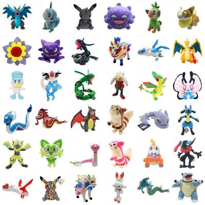 42 Types Pokemon Mega Evolution Plush Toys Pikachu Stuffed S