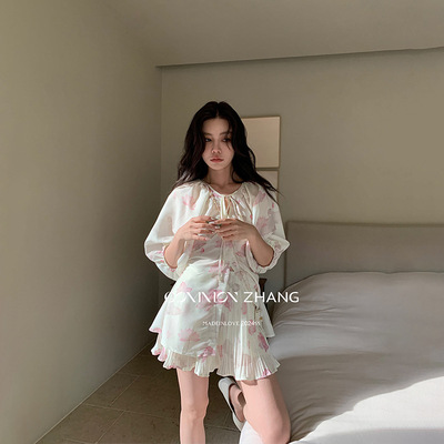 CZZHANG夏季新款法式甜