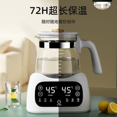 电热烧壶恒21319温水热单水壶新款用保温一体家泡茶小型水煮茶器