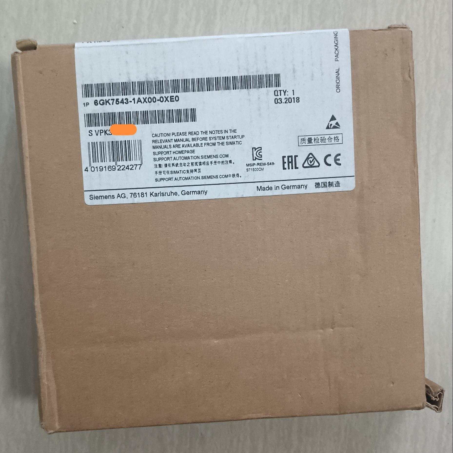 6GK7 543-1AX00-0XE0 工控通信模块 工业自动化配件议价维修
