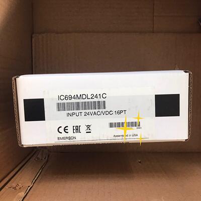 IC694MDL241C 艾默生PLC工控输入模块 24VAC/VDC 16PT议价维修