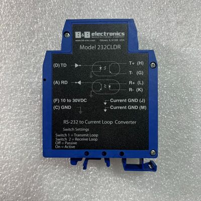 232CLDR RS-232转电流环转换器 工业信号转换模块议价维修