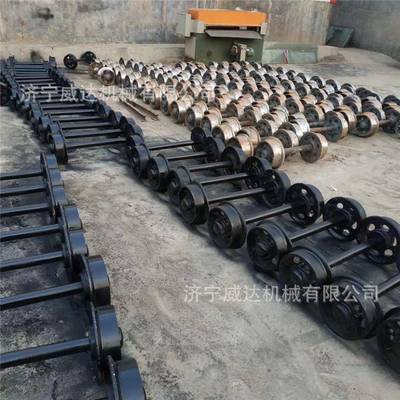 矿用车轮对轨矿运输行走单道边轨道轮固式平板车无品牌/轮定防尘