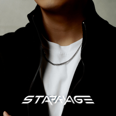 星宇纪 原创黑耀项链男款项链高级感轻奢小众男士项链钛钢锁骨链
