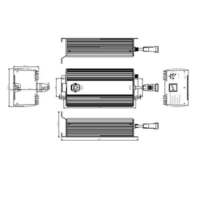 TPS-1000W电子镇流器100-264V