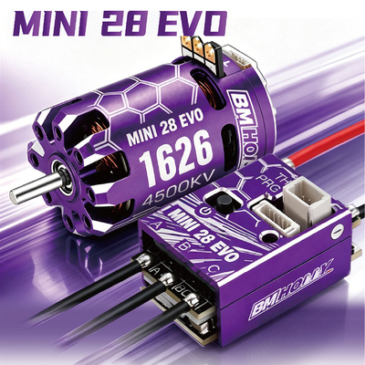 MINI28EVO蚊车有感无刷电调电机